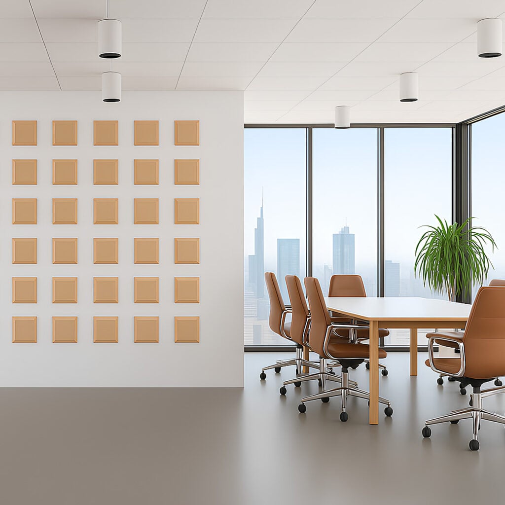 Square Polyester Acoustic Wall Panel - Acoustics America
